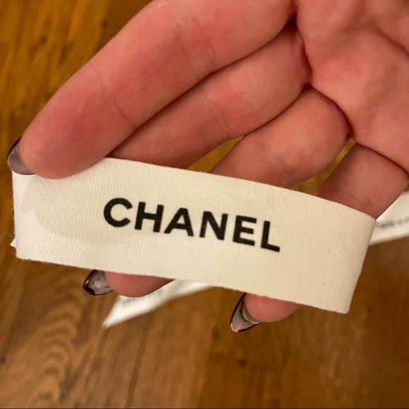 CHANEL | Party Supplies | Authentic Chanel White And Black Branded ...